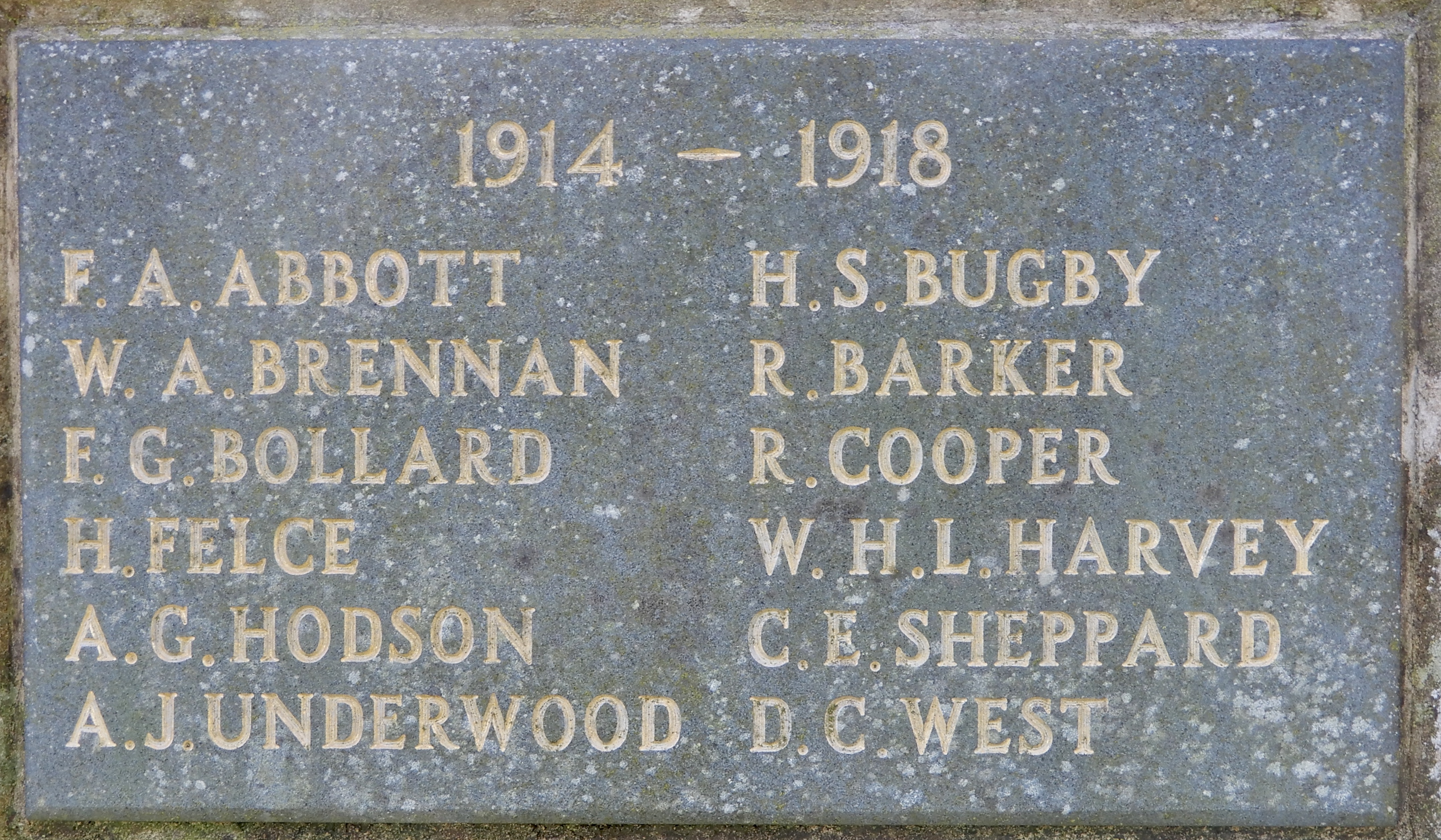 Remembrance – From Tingdene to Finedon