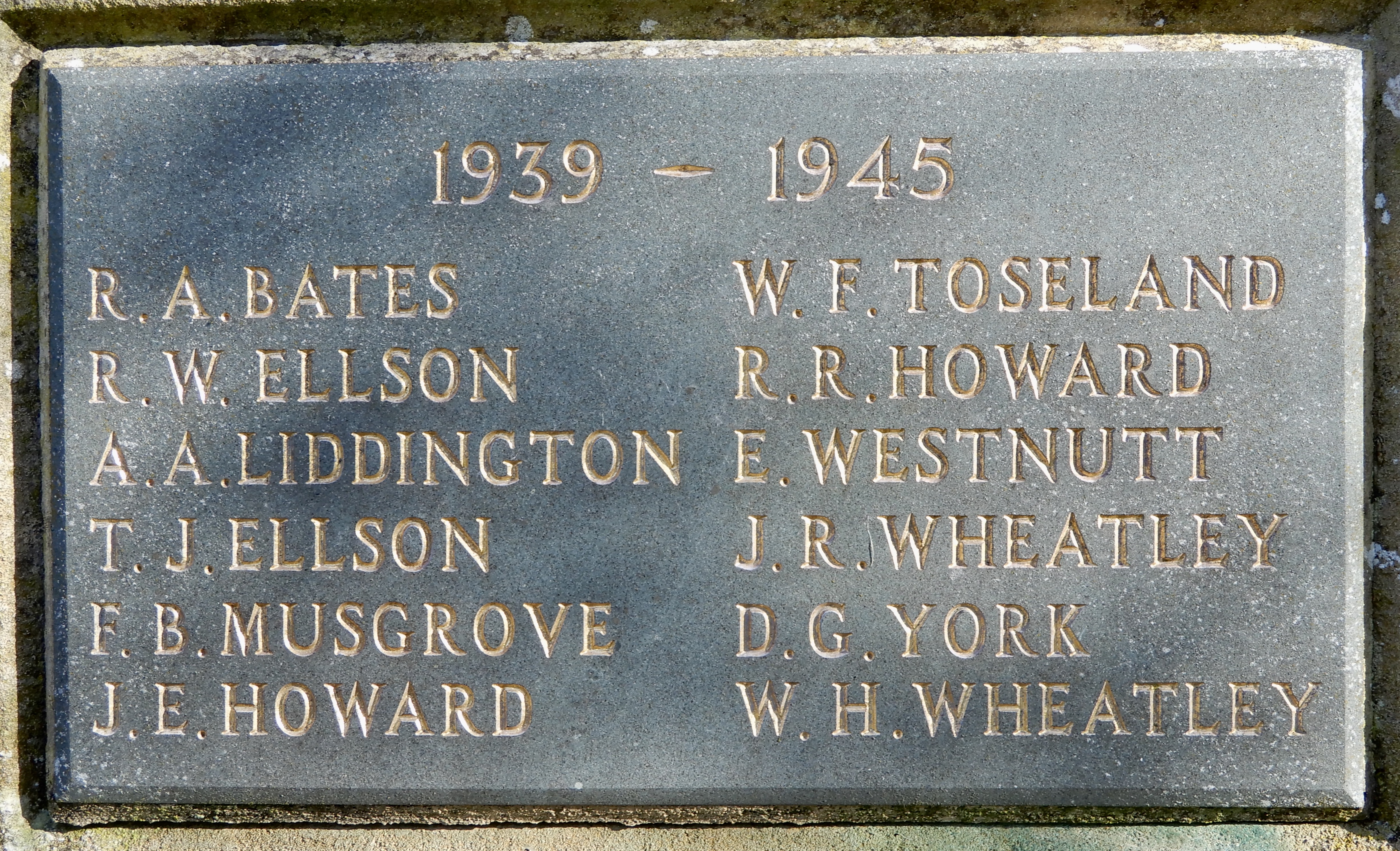 Remembrance – From Tingdene to Finedon