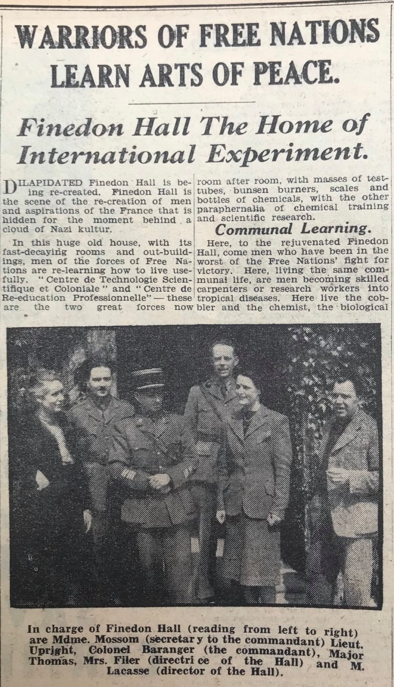 From Tingdene to Finedon – The Website of the Finedon Local History Society